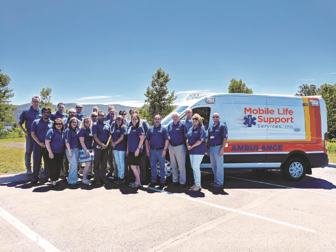 Mobile Life Support Services Unveils New Branding on Ambulance Fleet ...